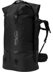 sealline pro pack waterproof backpack, black, 70-liter