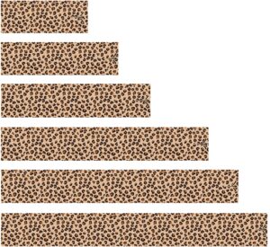 white water archery non-laminated leopard print crest arrow wraps 15 pk choose length width (7, 1)