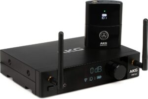 akg pro audio dms300 digital wireless handheld microphone system with sr300 stationary receiver and pt300 beltpack trasmitter