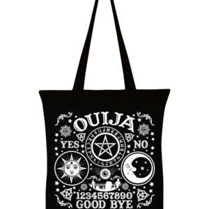 Grindstore Ouija Board Tote Bag Black