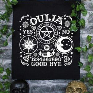 Grindstore Ouija Board Tote Bag Black