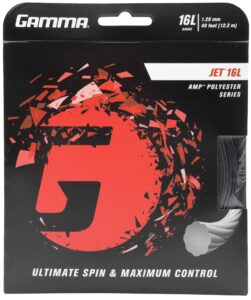 gamma sports amp jet 16lg string - black