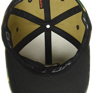 Fox Racing Boys Legacy Flexfit Hat Baseball Cap, Camo, Medium US