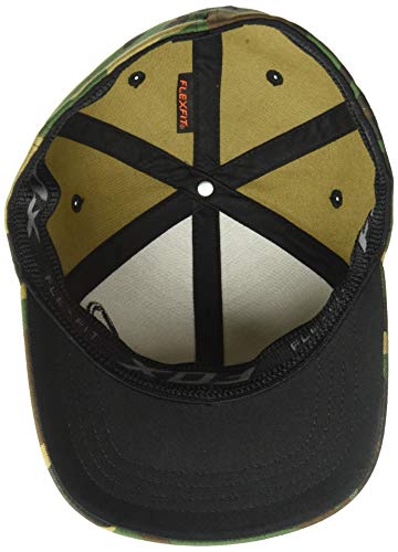 Fox Racing Kids' Big Boys' Youth Flex 45 Flexfit HAT, Camo, One Size