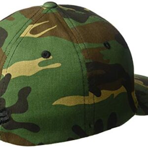 Fox Racing Kids' Big Boys' Youth Flex 45 Flexfit HAT, Camo, One Size