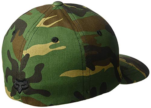 Fox Racing Kids' Big Boys' Youth Flex 45 Flexfit HAT, Camo, One Size