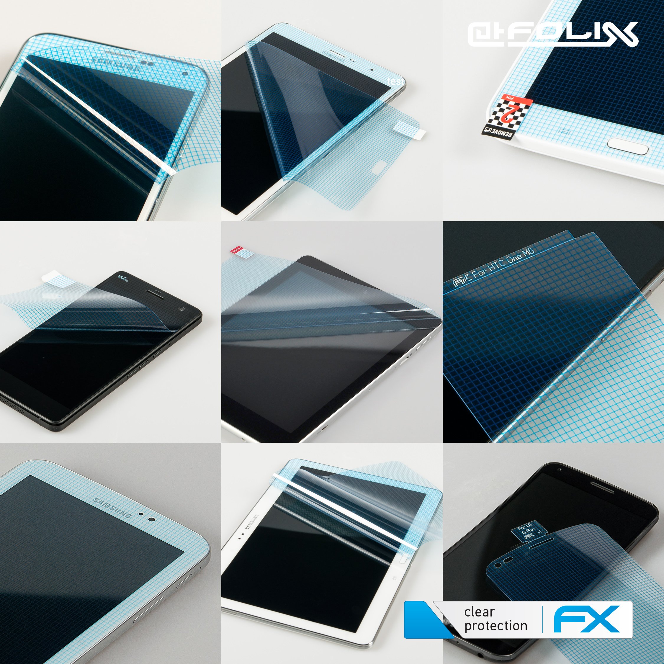 atFoliX Screen Protection Film compatible with Nextbase DUO HD Screen Protector, ultra-clear FX Protective Film (3X)