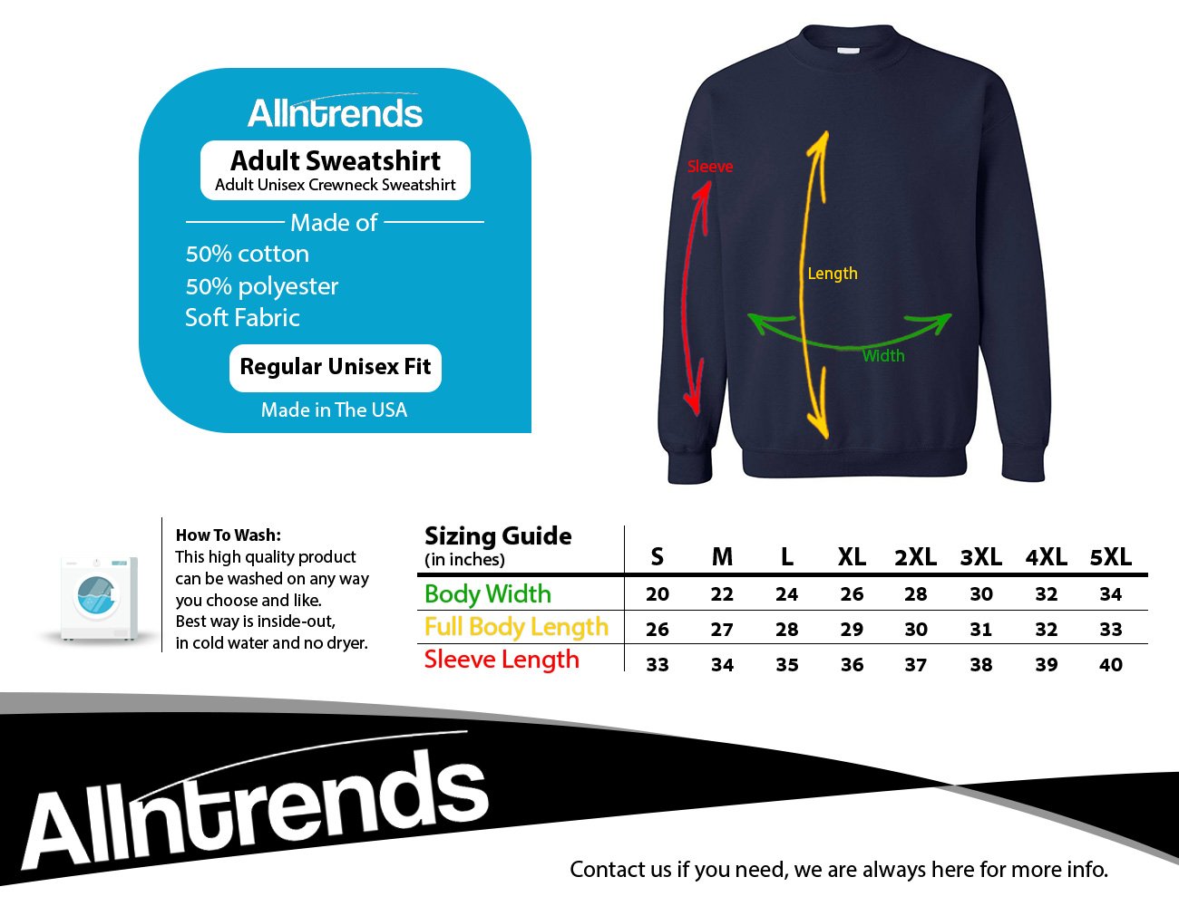 ALLNTRENDS Adult Sweatshirt Ireland 4 Leaf Clover Lucky St Patrick's Irish Top (L, Forest Green)