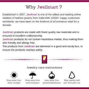 Jwellmart Gold Plated Alloy Jhumka Earrings for Women