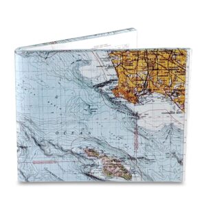 mighty wallet la ocean tyvek wallet | paper wallet | minimalist wallet