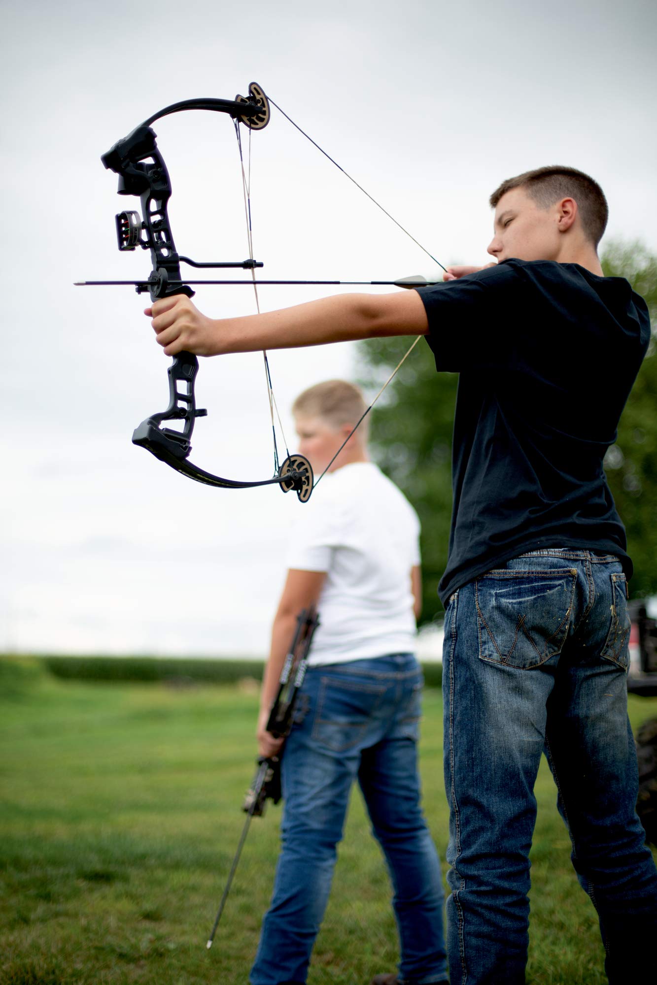 BARNETT Vortex Lite Youth Compound Bow, 18-29lb Draw Weight, Mossy Oak Break-Up Country Camo