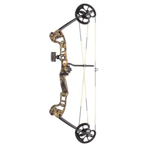 barnett vortex compound bow, youth bow for teens,attached quiver, in mossy oak break-up country