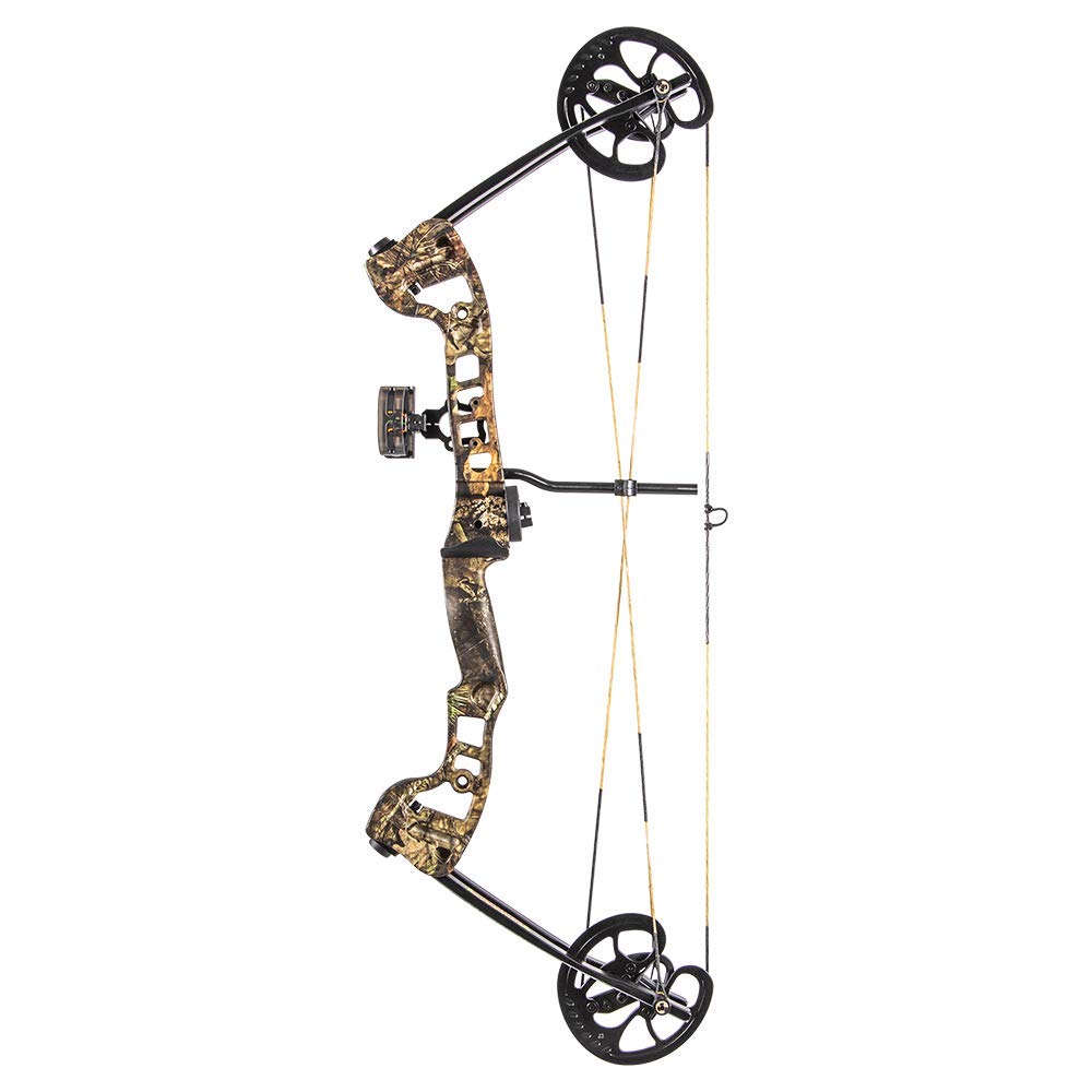 Barnett Vortex Compound Bow, Youth Bow for Teens,Attached Quiver, in Mossy Oak Break-Up Country