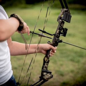 Barnett Vortex Compound Bow, Youth Bow for Teens,Attached Quiver, in Mossy Oak Break-Up Country