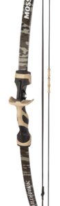 barnett wildhawk compound bow, youth bow ages 5+, with 2 arrows, in mossy oak bottomland