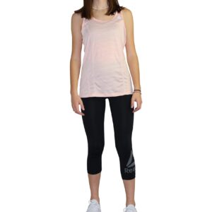 Reebok Womens Running Yoga Tank Top Pink S