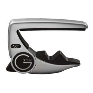 g7th performance 3 guitar capo with a.r.t. (steel string silver) c81010