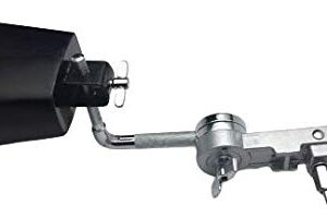 Cowbell Mounting Clamp with L rod for Drum Set - ROSS Percussion