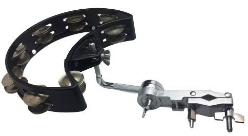 Cowbell Mounting Clamp with L rod for Drum Set - ROSS Percussion