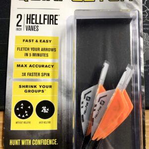 New Archery Products NAP Quikfletch 2" Hellfire Assorted - W/O/O (3 Pack)