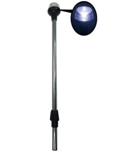 pactrade marine boat led all round anchor plugin light pole 24" collar uscg 93lm