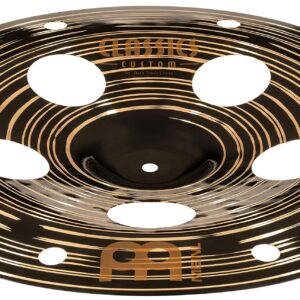 Meinl Cymbals Classics Custom Dark 18" Trash China Cymbal for Drum Set — Made in Germany — B12 Bronze, 2-Year Warranty (CC18DATRCH)