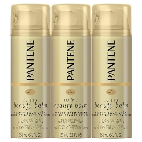 Pantene, Beauty Balm, Softness, Strength and Shines, Pro-V , 5.1 Fl Oz (Pack of 3)