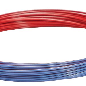 Tourna unisex adult 16g REEL Tennis String, Red/Blue, US