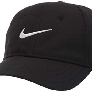 NIKE Children's Apparel Kids' Little Classic Ripstop Basball Hat, Black, 4/7