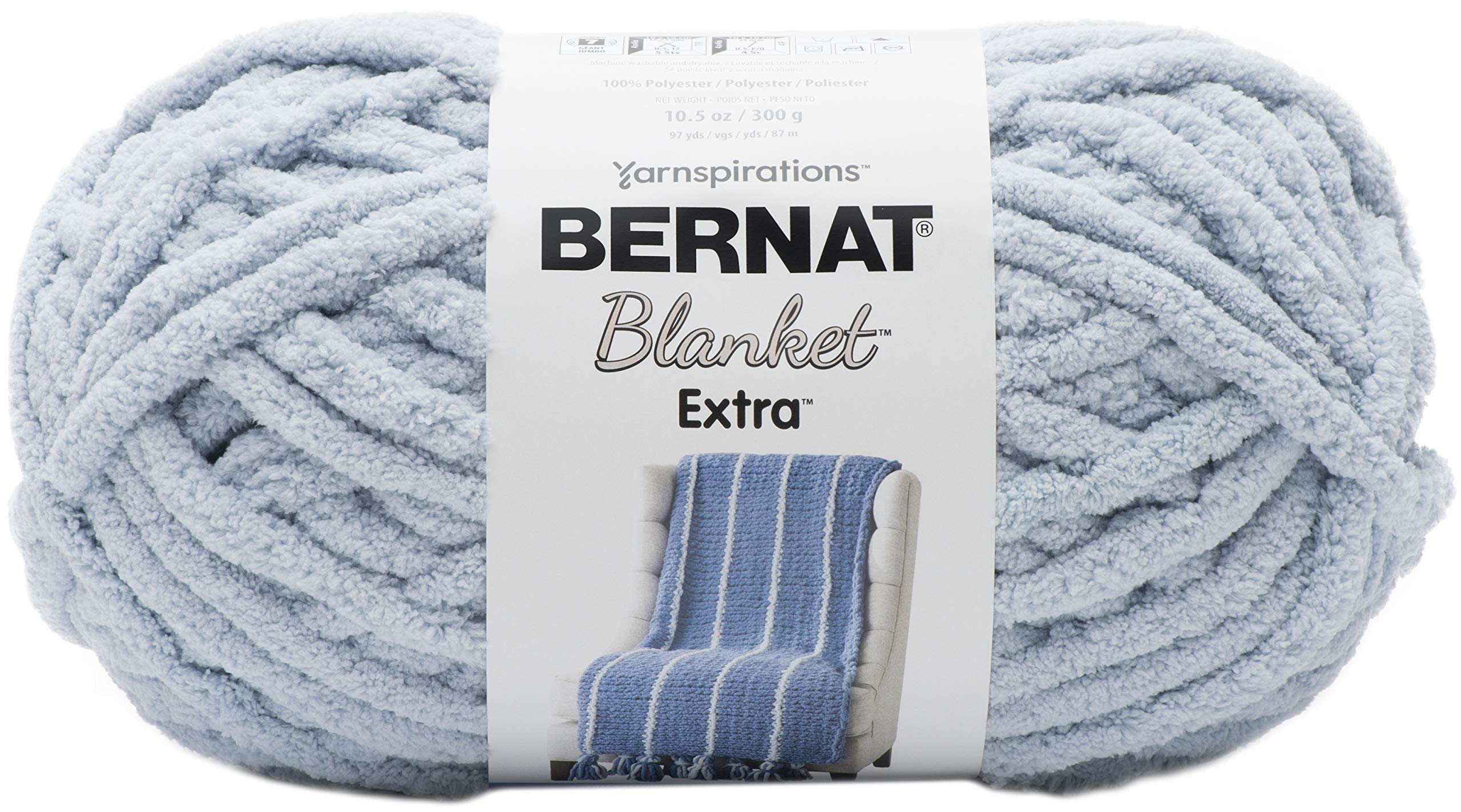 Bernat Soft Blue Blanket Extra, 1 Pack