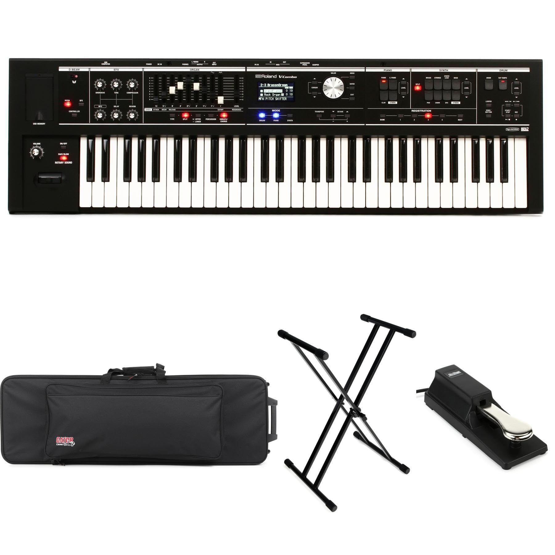 Roland V-Combo VR-09 Stage Performance Bundle