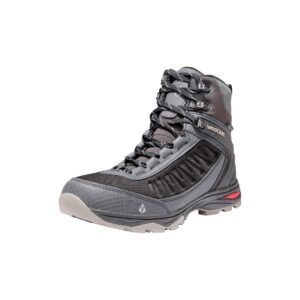 vasque men's coldspark waterproof, insulated hiking boot, anthracite/neutral grey, 10 medium