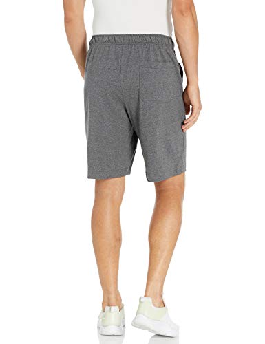 Nike Men's Nike Sportswear Club Short Jersey, Charcoal Heathr/White, Large