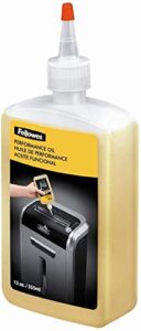 fellowes powershred performance oil