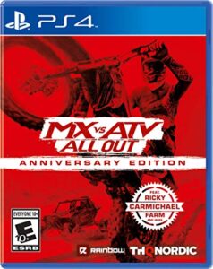 mx vs atv all out: anniversary edition - playstation 4