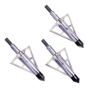 allen company velox cx terminus 3 blade crossbow broadhead by allen company, 100 grain, metal