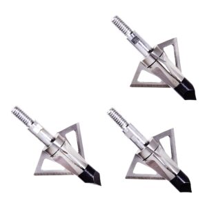 allen company velox cx ballistic ss crossbow broadhead by allen, 100 grain, metal, one size