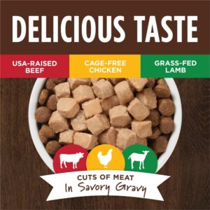 Instinct Healthy Cravings Grain Free Recipe Variety Pack Natural Wet Dog Food Topper by Nature's Variety, 3 Ounce (Pack of 12)