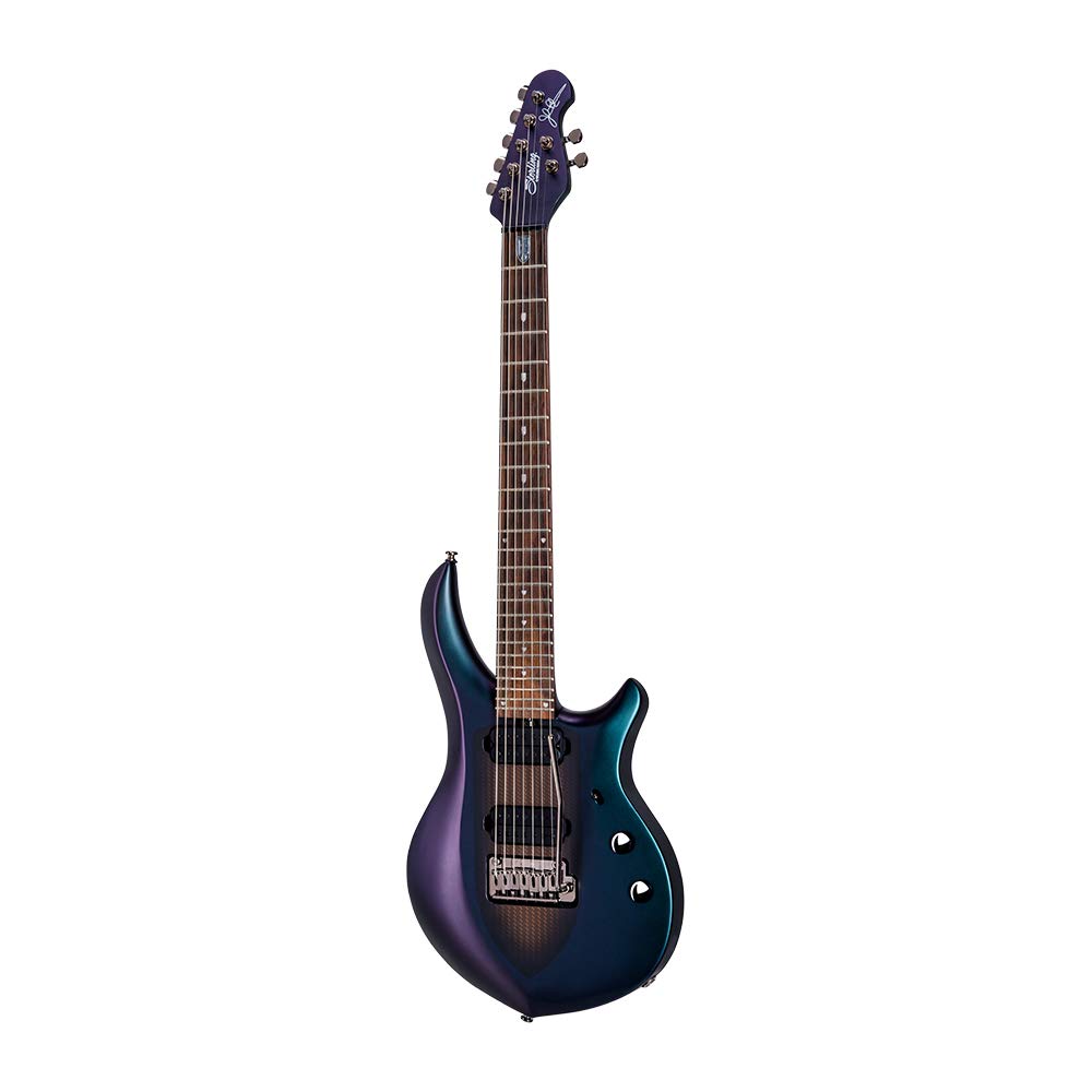 Sterling By MusicMan 7 String Solid-Body Electric Guitar, Right, Arctic Dream (MAJ170-ADR)