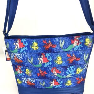 Disney Harveys The Little Mermaid Streamline Crossbody Bag Purse