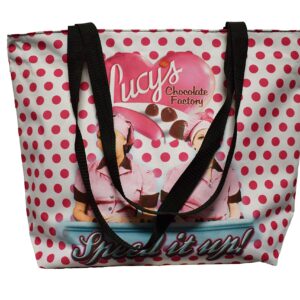 Midsouth Products I Love Lucy Large Tote Bag - Chocolate Factory