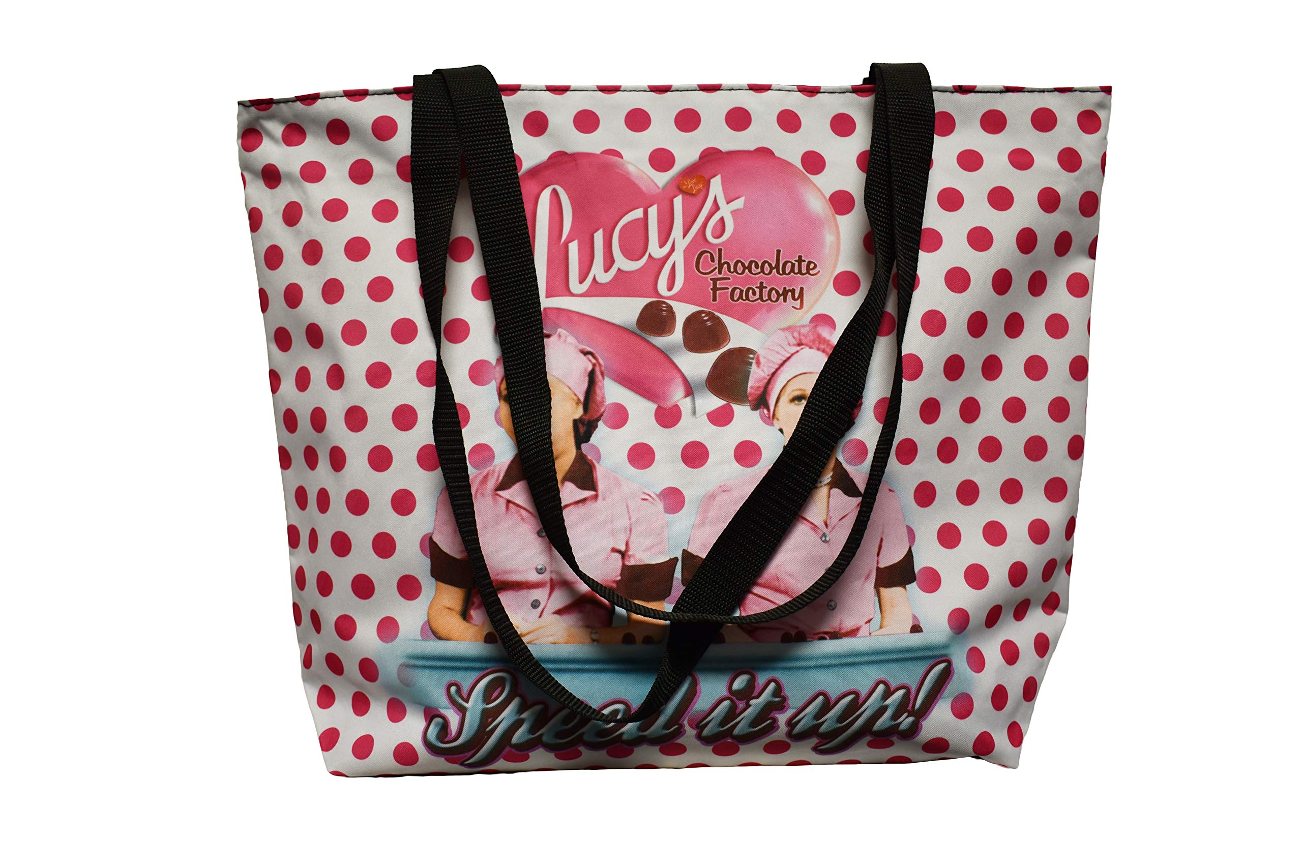 Midsouth Products I Love Lucy Large Tote Bag - Chocolate Factory