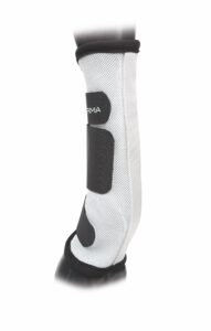 shires equestrian horse airflow turnout socks black cob