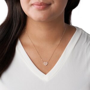 Fossil Women's Rose Gold-Tone Necklace, Color: Rose Gold (Model: JF03164791)