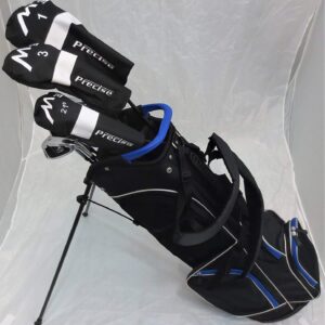 Men's Complete Golf Set Clubs - Custom Fit for Tall Men 6'0"- 6'6" Complete Driver, Fairway Wood, Hybrid, Irons, Putter, Stand Bag