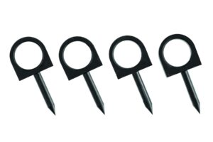 pine ridge archery target pins, built-in ring, great for foam targets, pack of 100