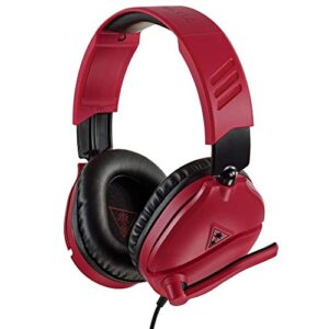 Turtle Beach Recon 70N Midnight Red Gaming Headset for Nintendo Switch, PS5, PS4, Xbox Series X|S, Xbox One & PC