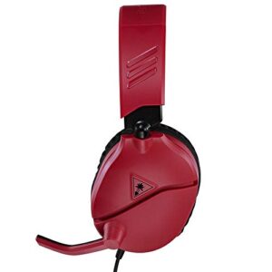 Turtle Beach Recon 70N Midnight Red Gaming Headset for Nintendo Switch, PS5, PS4, Xbox Series X|S, Xbox One & PC