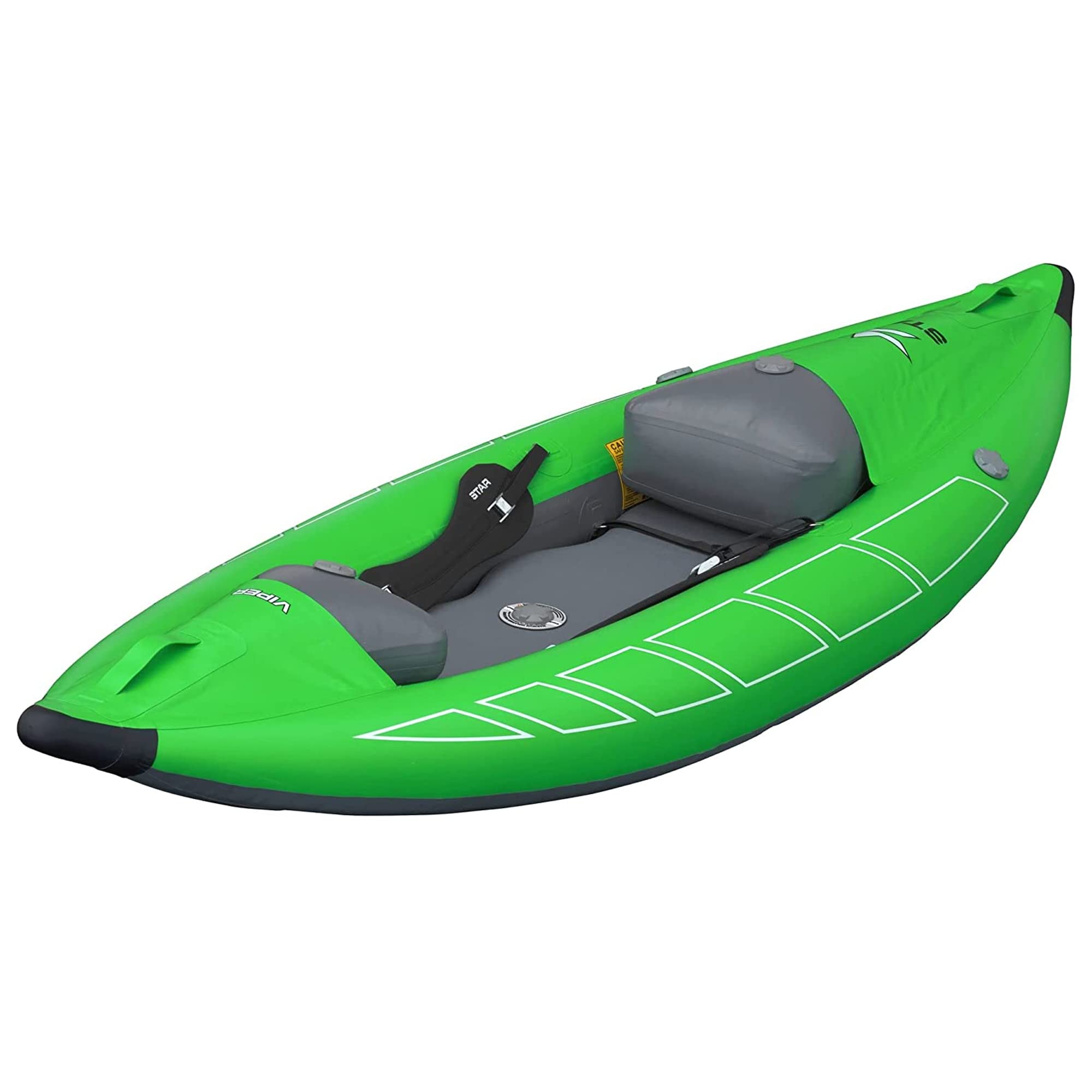 Star Viper Inflatable Kayak-Lime