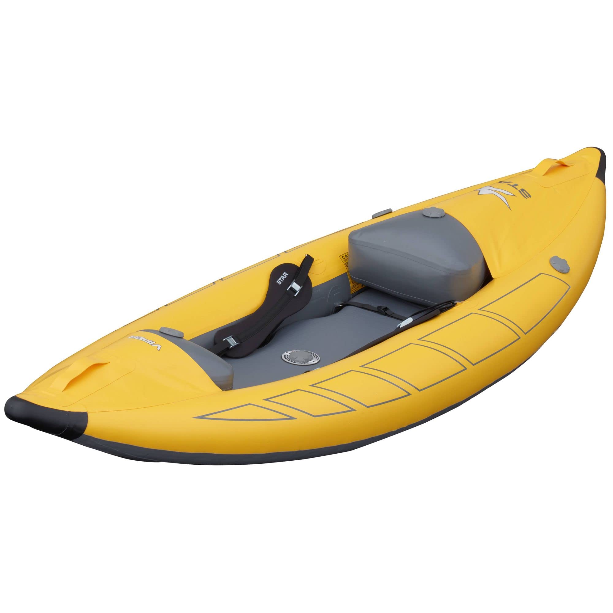 Star Viper Inflatable Kayak-Lime